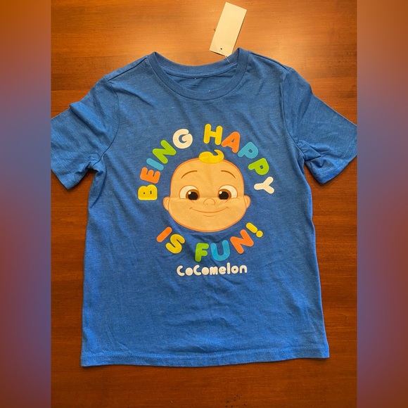 CoComelon | Shirts & Tops | New Cocomelon Kids Tshirt Blue Size 7 Nwt ...